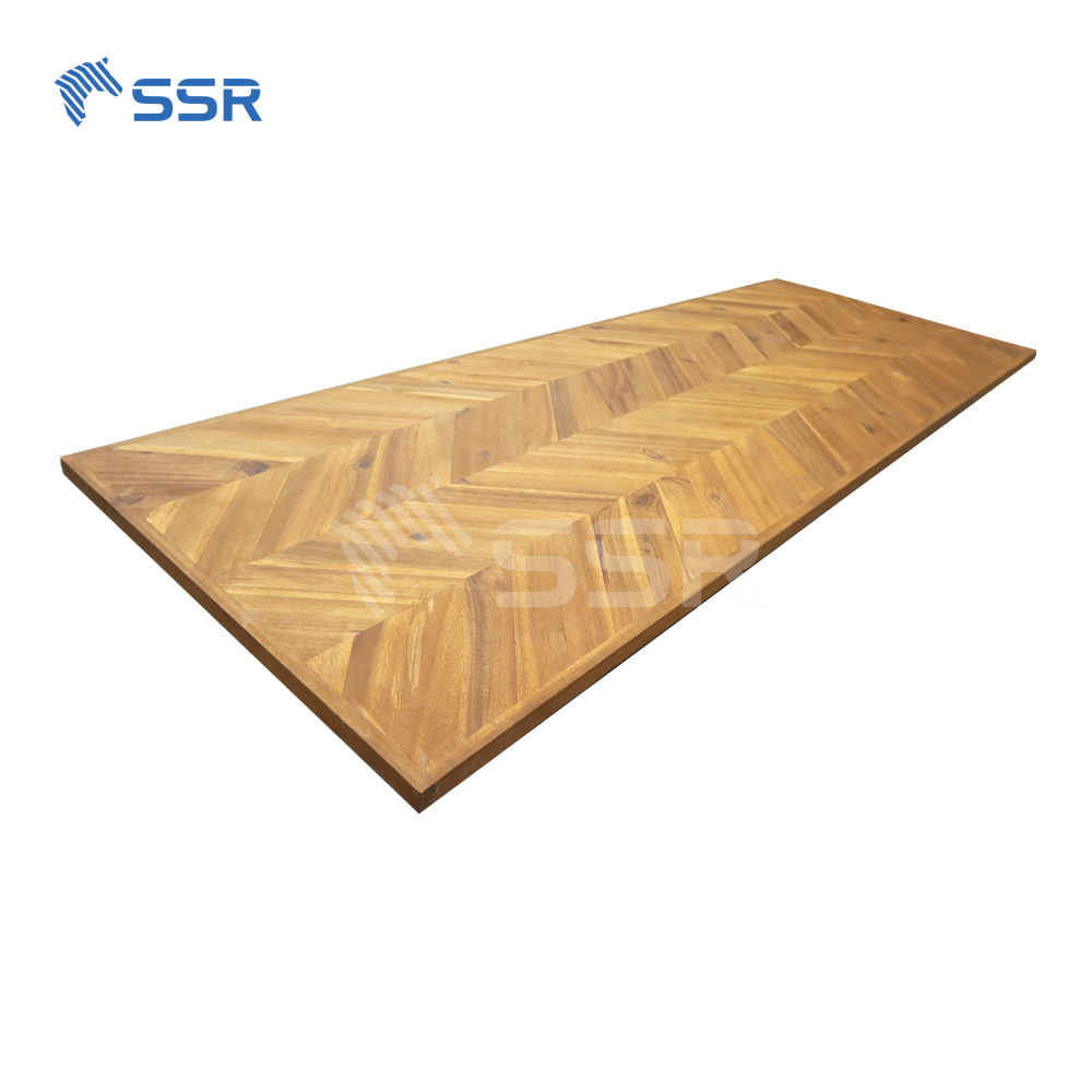 Acacia Chevron Countertop