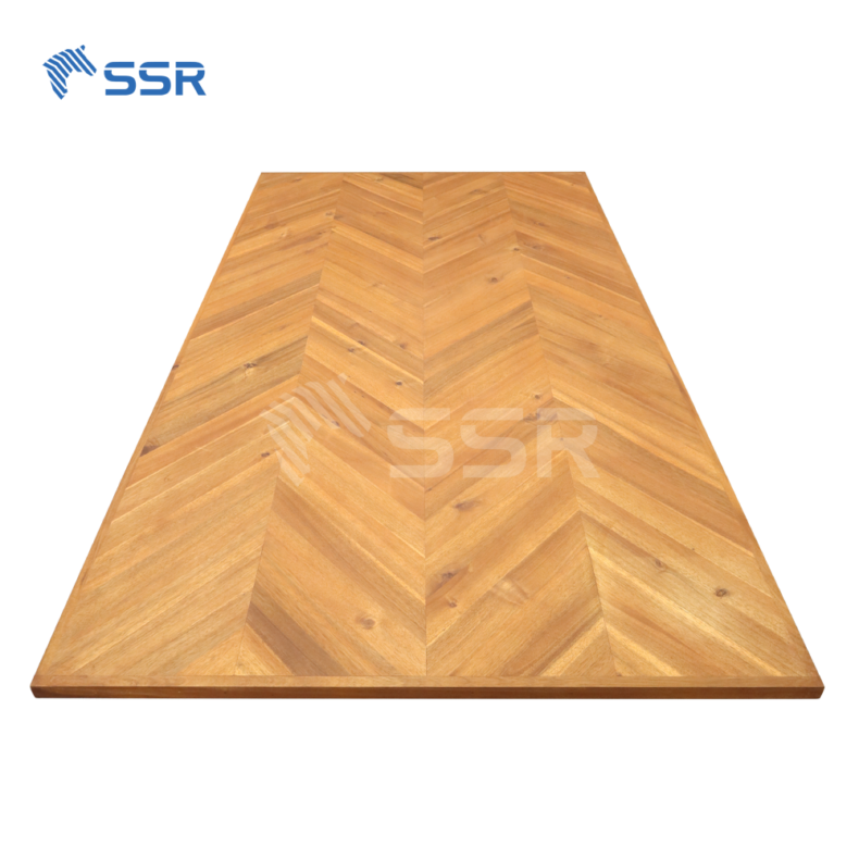 Acacia Chevron Countertop