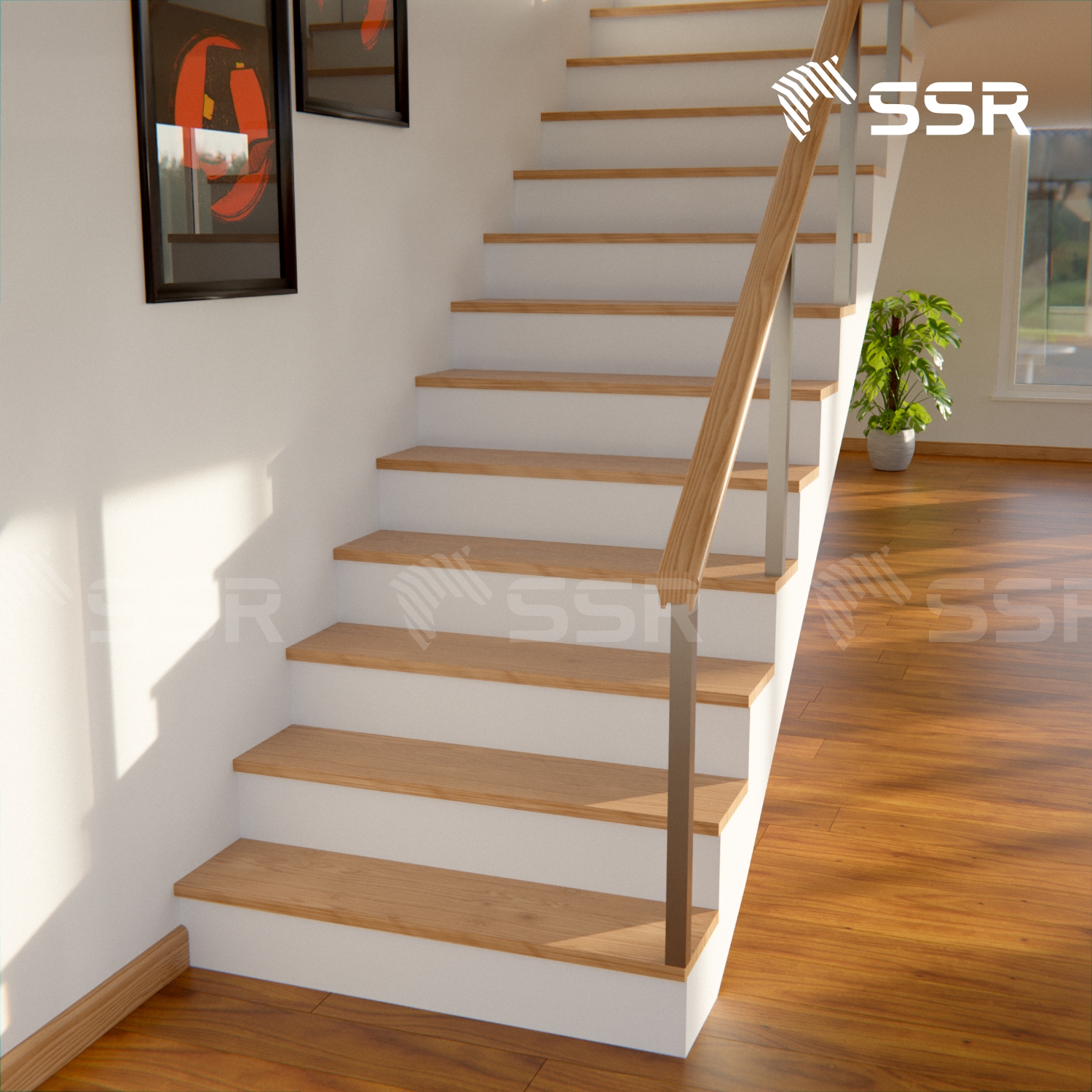 Wood Stair Tread